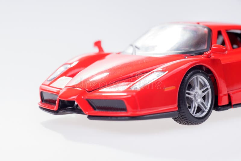 Front View of a Elegant Red Sport Car Editorial Stock Image - Image of ...