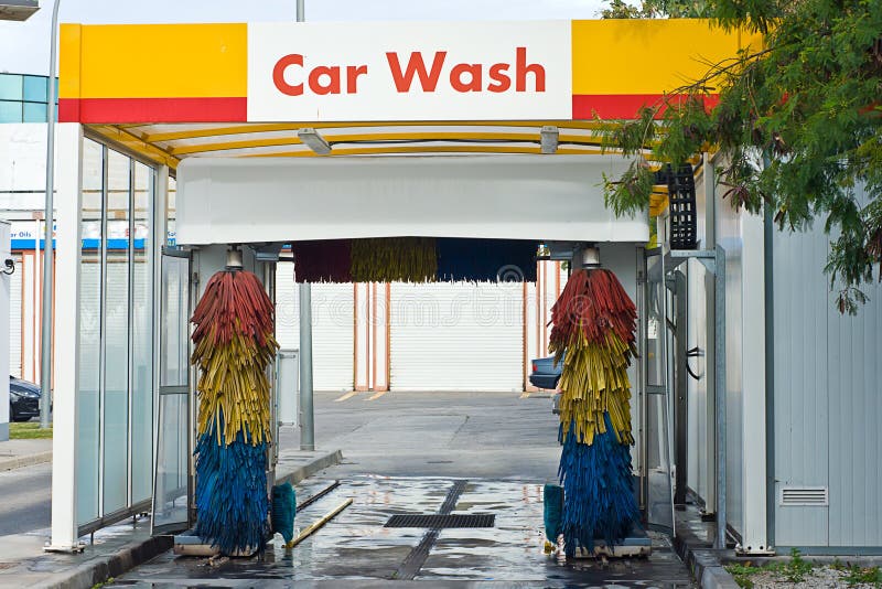 146 Car Wash Station Front View Stock Photos - Free & Royalty-Free ...