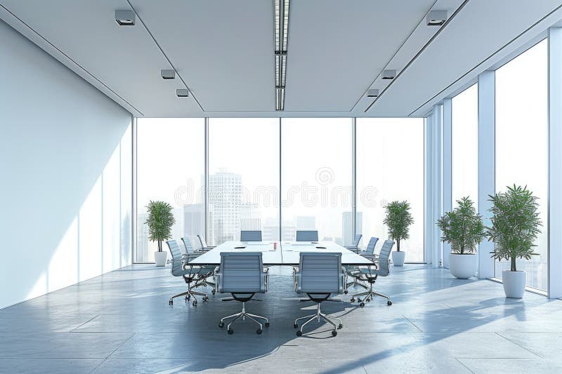 Sea View Empty Large Living Room of Luxury Summer Beach House with ...