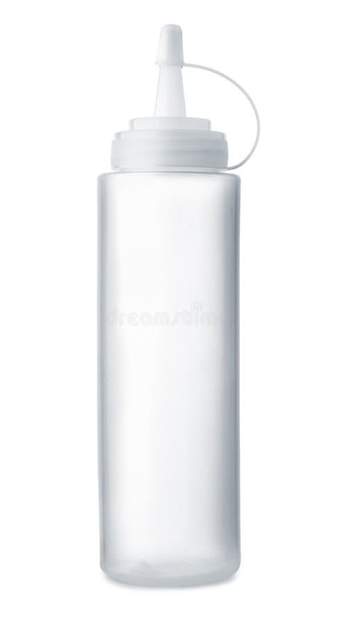 Empty Plastic Condiment Bottle Stock Image - Image of clean, dressing ...