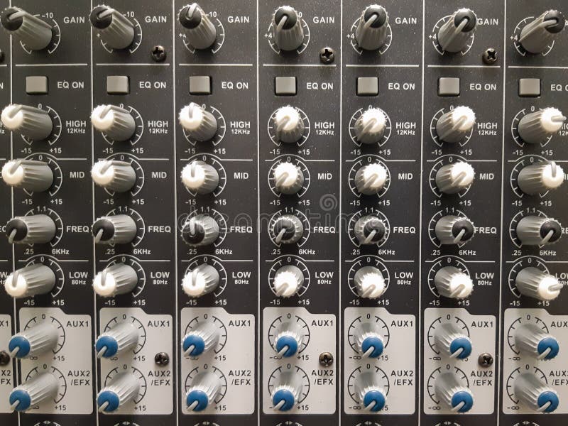 DJ Mixer controls stock image. Image of club, disc, entertainment - 69567