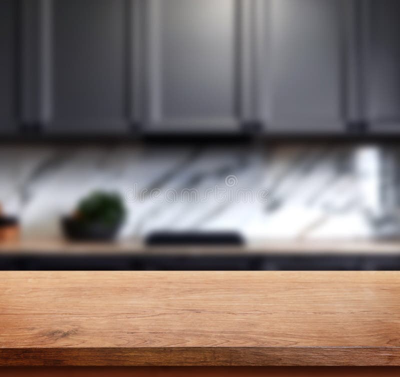 A Front View of an Excellent Interior Kitchen Cabinet with an Empty ...