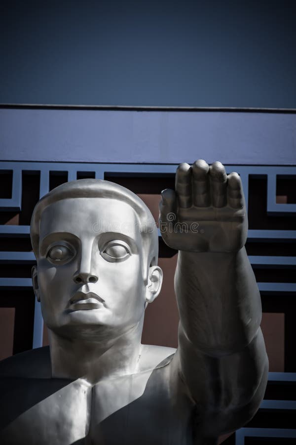 Statue at the State Fair of Texas Stock Photo - Image of sculpture ...