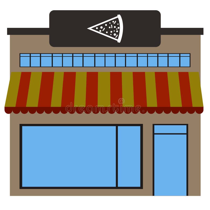 Diner Front View White Background Stock Illustrations – 102 Diner Front ...