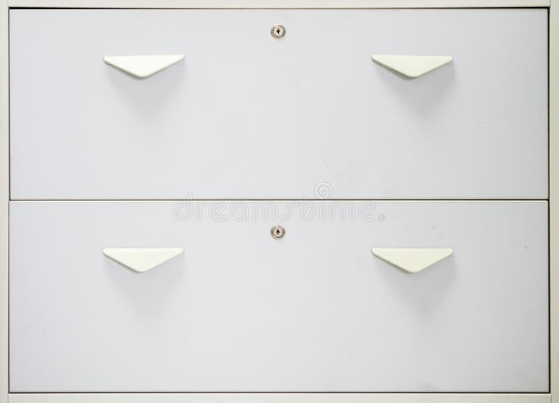 Front View of the Filing Cabinet Stock Image - Image of case ...