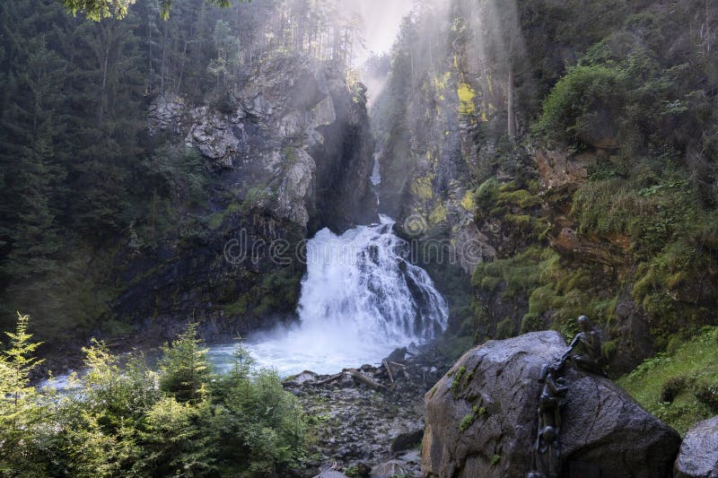 First Waterfall on Kew Mae Pan Nature Trail at Doi Inthanon in Chiang ...