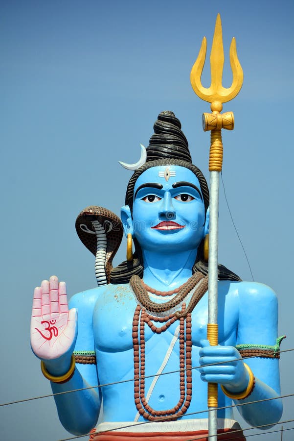Shiva Statue in Kashi Vishwanath Temple Editorial Stock Image - Image ...