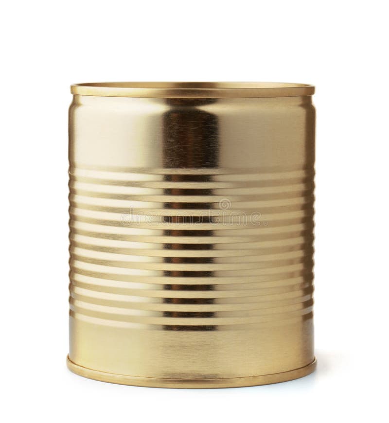 Top View of a Golden Can Six Pack of Beer Stock Image - Image of ...