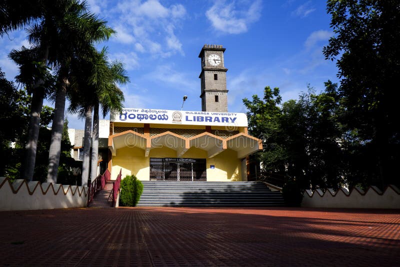 Front View of Gulbarga University Library Building in Kalaburagi ...