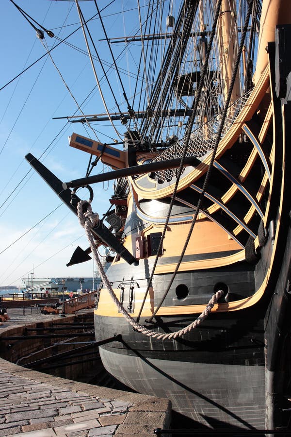 HMS Victory Ship stock illustration. Illustration of english - 3619084