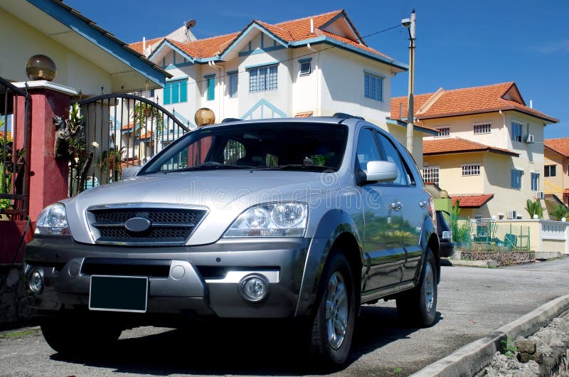 Front View of Jeep stock photo. Image of rubicon, travel - 4143962