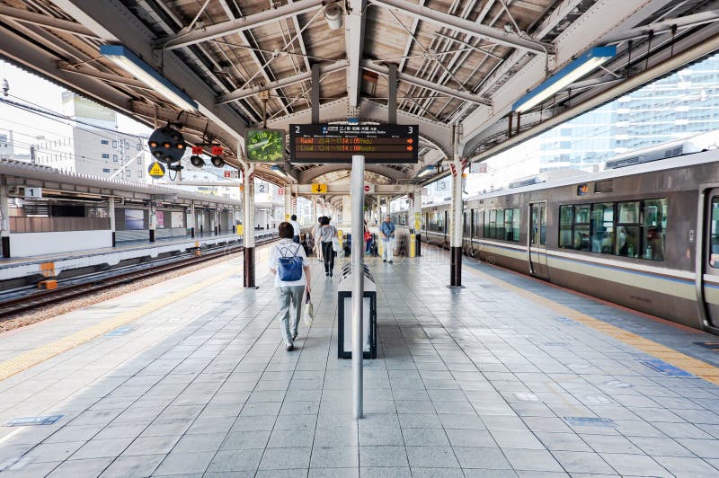 Front View of Kode Station Platform at Day Editorial Stock Image ...