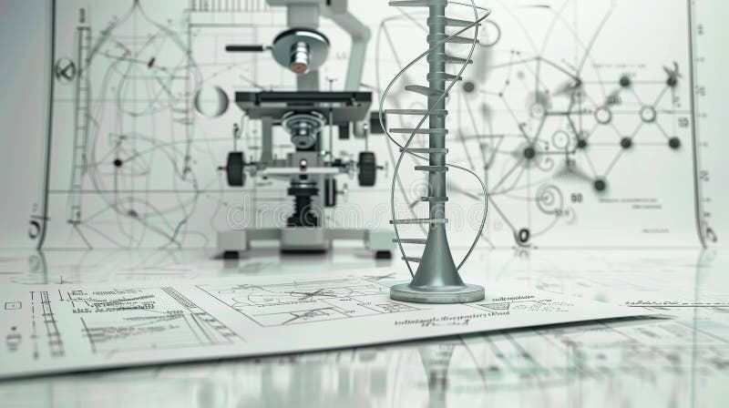 Front View of Laboratory Glassware on White Background. Stock Image ...