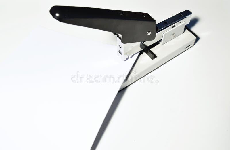 Front View of Large Stapler Stock Image - Image of press, work: 199762833