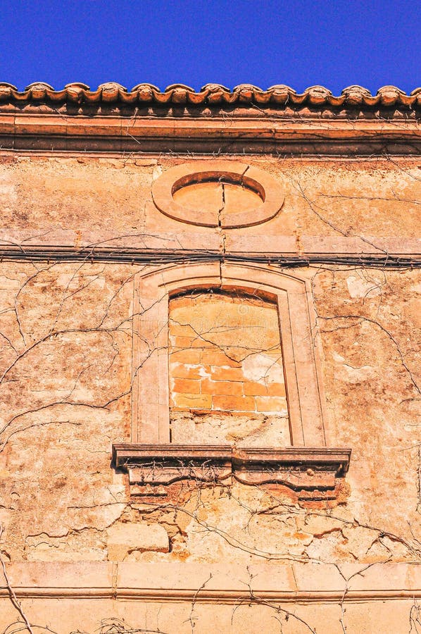 Stone and Mortar External Wall, Showing a Sever Crack that Condemed the ...