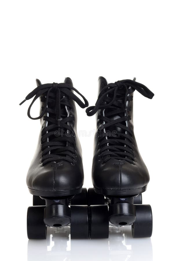 Front View Mens Quad Roller Skates Stock Photo - Image of childhood ...