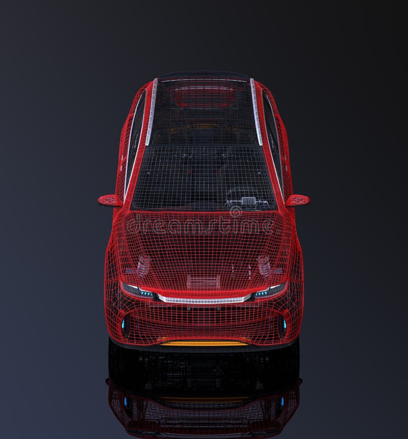 Electric Vehicle Battery Wire Frame Stock Illustrations – 711 Electric ...