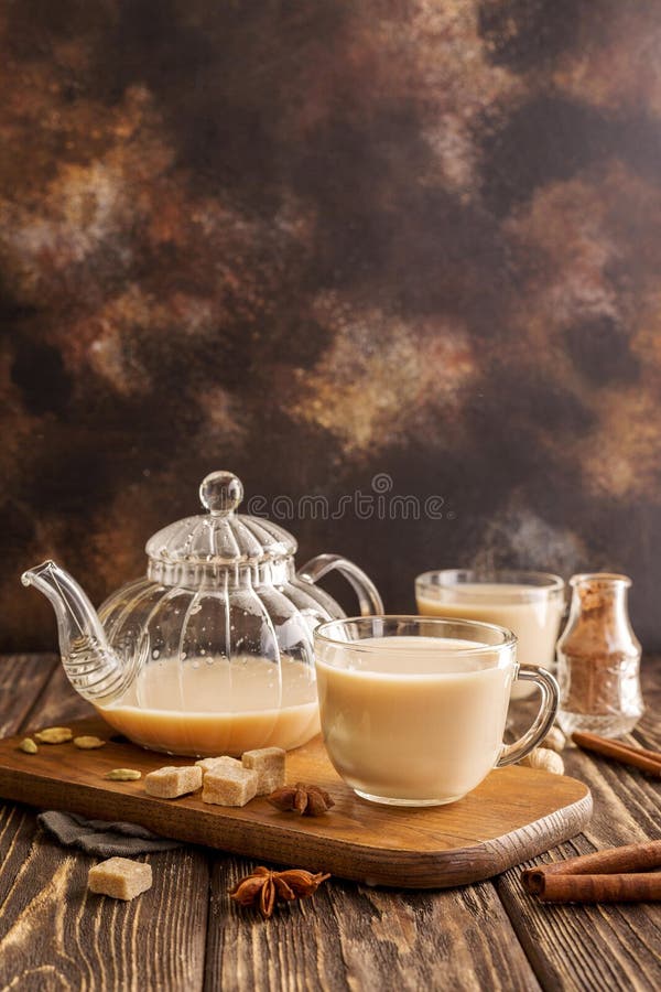 Front View Milk Tea Concept with Copy Space. High Quality Photo Stock ...