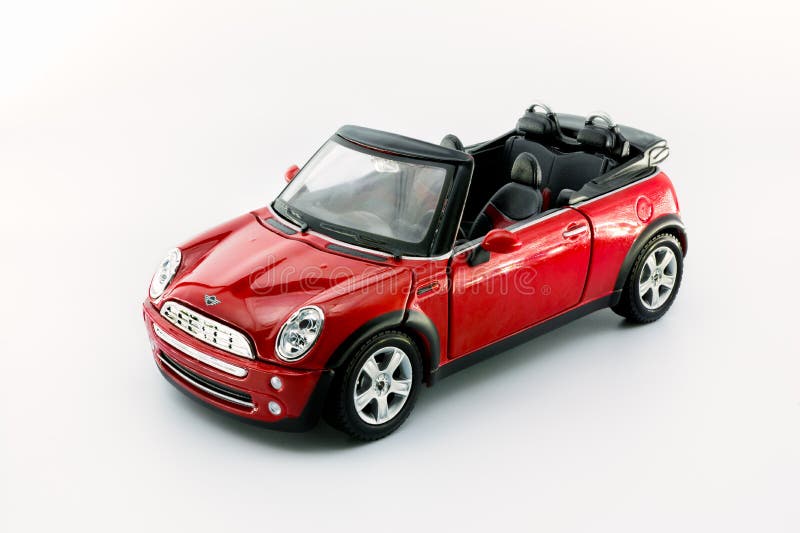 3/4 Front View of the Mini Cooper Cabrio Editorial Stock Photo - Image ...