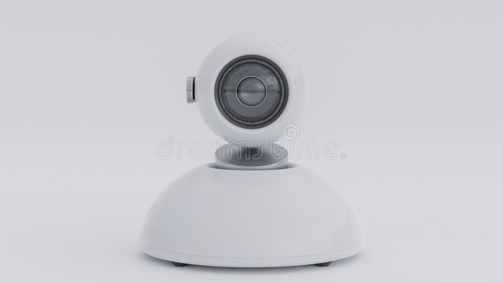 Front View Mini Web Camera Product Design Concept Stock Illustration ...