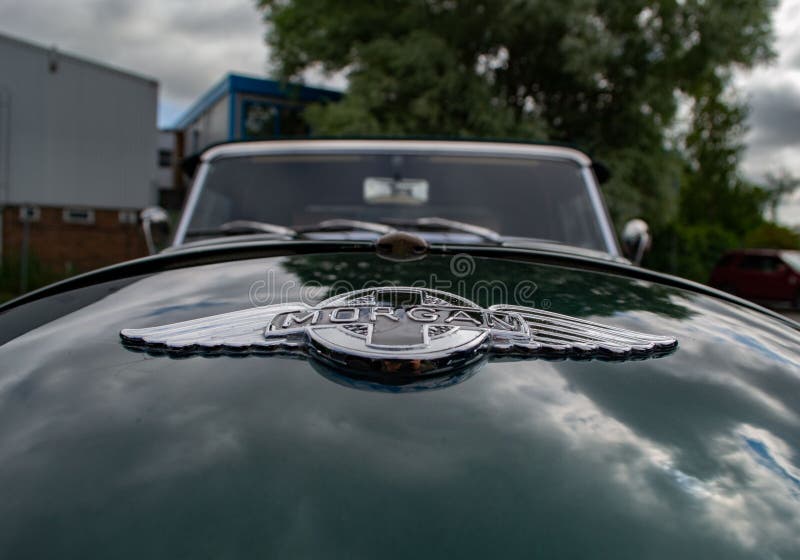 Front View of the Morgan Retro Sports Racing Car Editorial Stock Photo ...