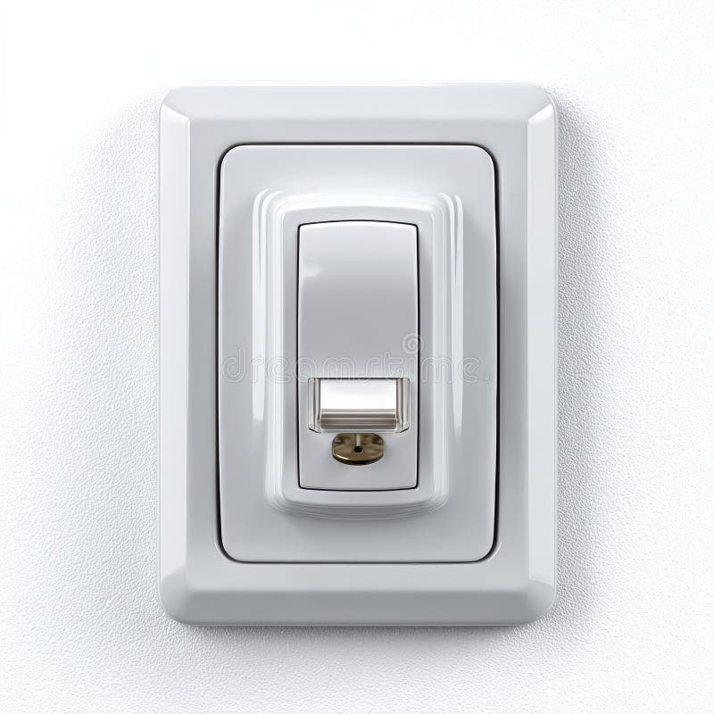 Front View of Motion Sensor Light Switch Showing Operating Indicator ...