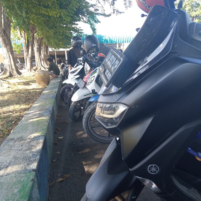 A Parked Motorcycle on Duty Editorial Image - Image of duty, europe ...