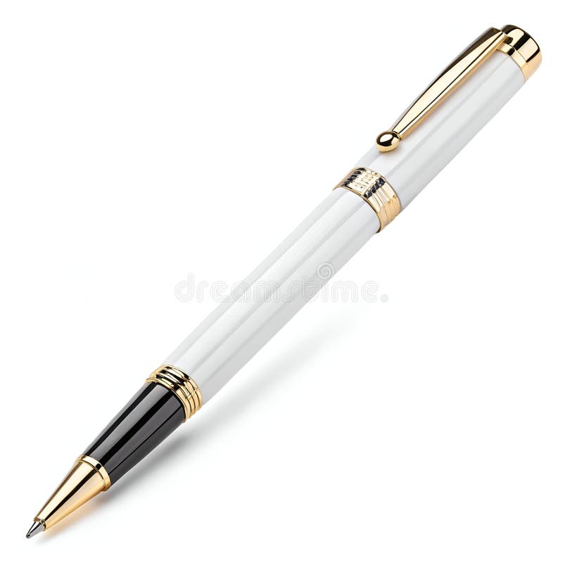 Front View of Pen Mock-up stock illustration. Illustration of ...