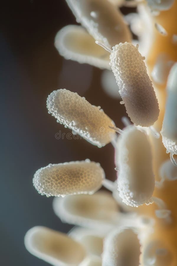 Front View Photography of Bacillus Subtilis in Hard Light with Neutral ...
