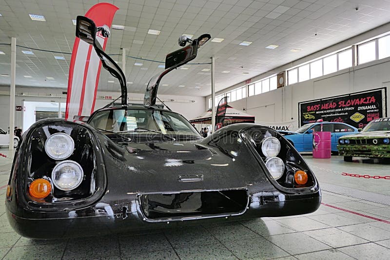 Front View of Project Racing Car Laser 917, Inspired by Porsche 917 and ...