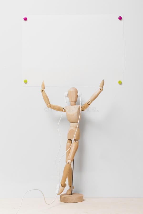 Front View Puppet with Copy Space. High Quality Photo Stock ...