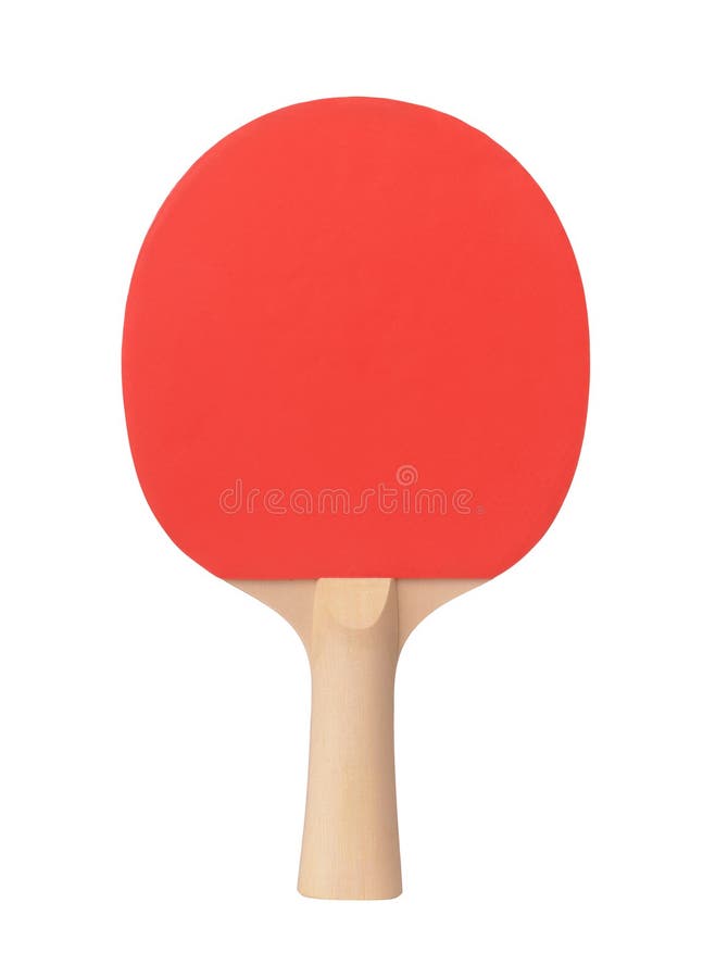 Front View Red Ping Pong Paddle Stock Photos - Free & Royalty-Free ...
