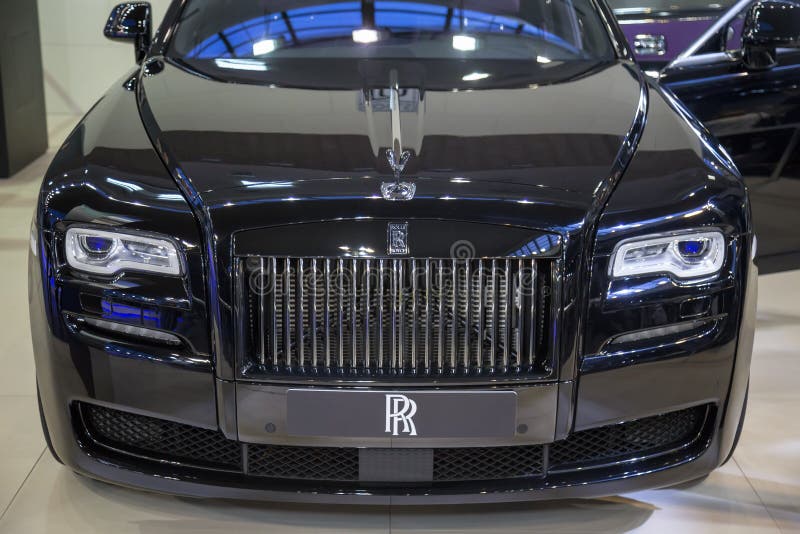 Front View of a Rolls Royce Ghost Car Editorial Photography - Image of ...