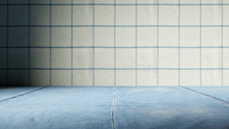 Front View of a Room with Nice Textures Stock Photo - Image of scene ...