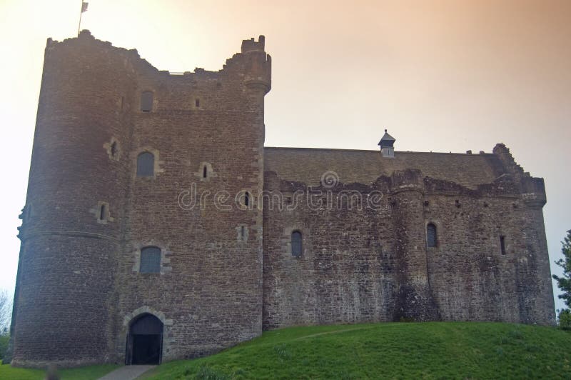 Front View Of The Scottish Castle Picture. Image: 5489754