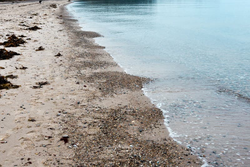 View of the seashore stock image. Image of view, ocean - 206416909