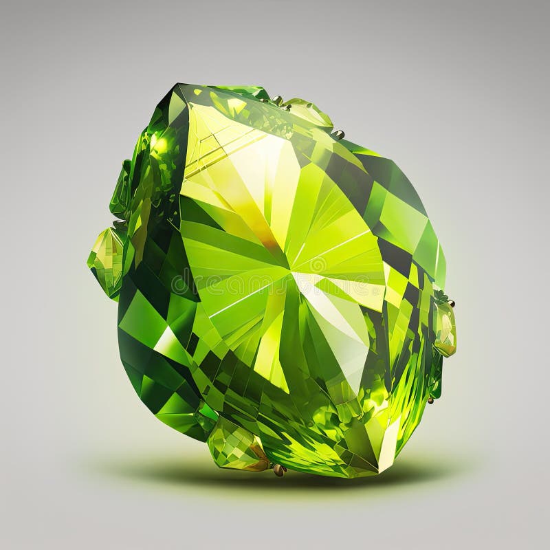 Peridot Gemstone Stock Illustrations – 395 Peridot Gemstone Stock ...