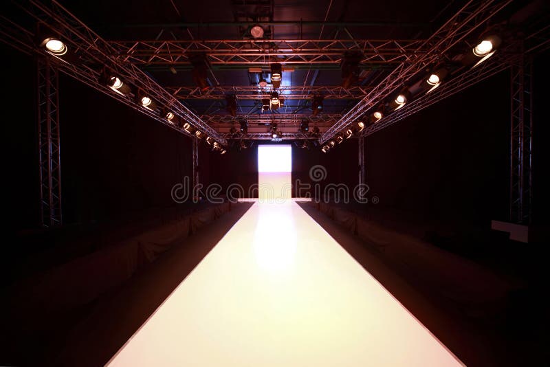 Front view on show podium stock image. Image of podium - 16817109