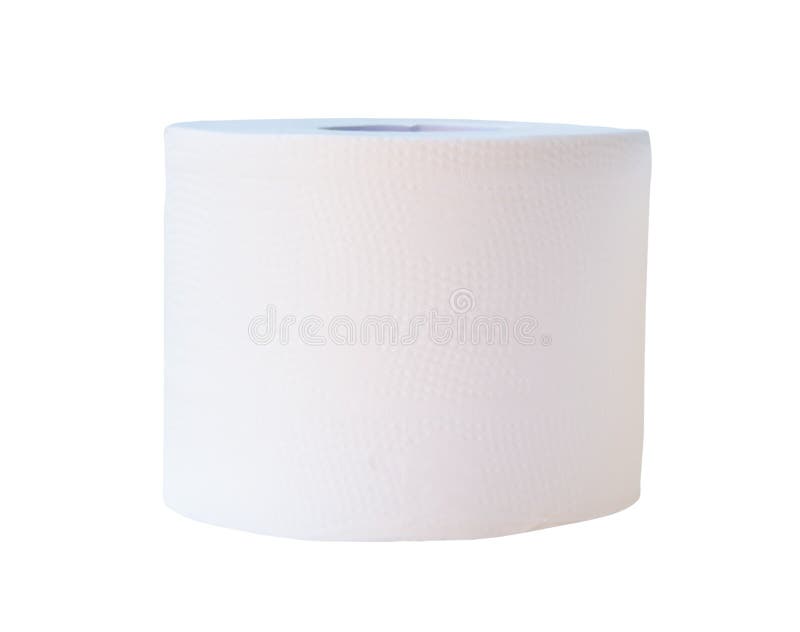 Front View or Side View of Tissue Paper or Toilet Paper in Roll ...