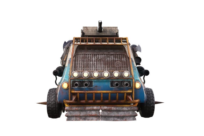 Post Apocalyptic Car Stock Illustrations – 81 Post Apocalyptic Car ...