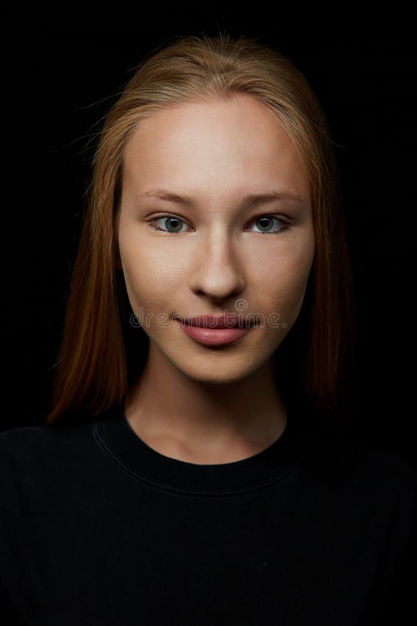 Front View of Smiling Business Woman Stock Photo - Image of manager ...