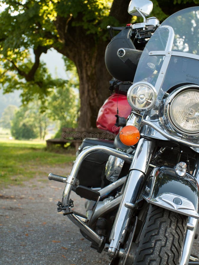 View of a chopper editorial stock photo. Image of pipe - 146658248