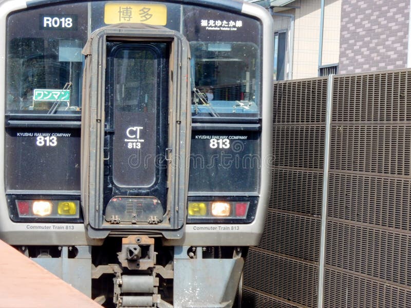 Front View of a Stationary Train Editorial Image - Image of front ...