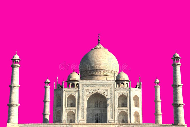 Pink Taj Mahal stock image. Image of mumtaz, peaceful - 2550963