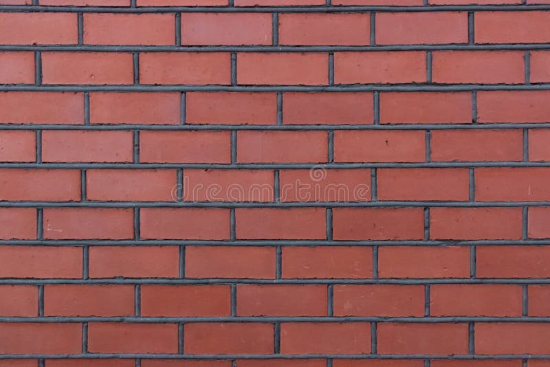 Front View from Texture of Brick Wall Stock Image - Image of effect ...