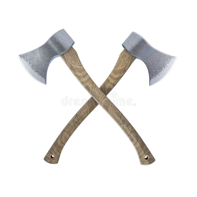 Axes Cross Lumberjack Stock Illustrations – 320 Axes Cross Lumberjack ...