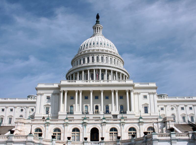 United States Capitol Building in Washington DC Stock Photo - Image of ...