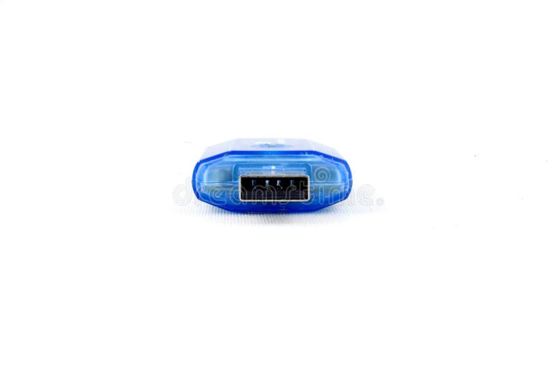 Front view of USB stick stock image. Image of connection - 6514407