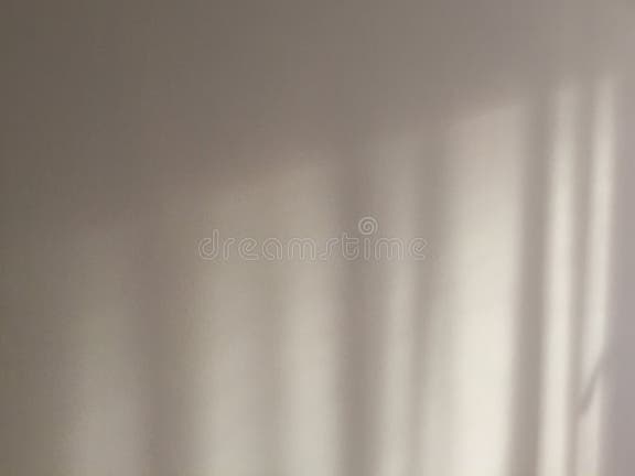 Front View Wall Background with Sunlight and Window Shadow Stock Photo ...