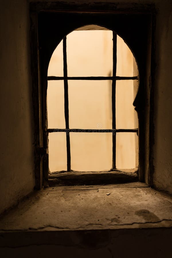 Old Rusty Window, Scary and Creepy Stock Image - Image of dark ...